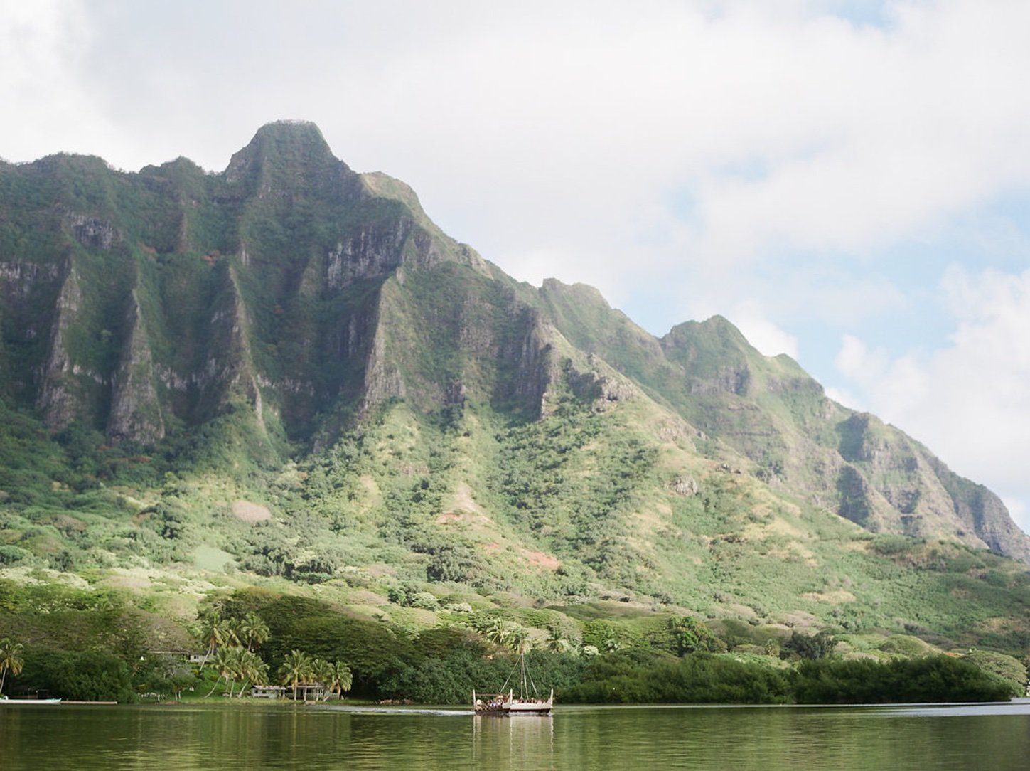 Kualoa Ranch Hawaii Tropical Beach Wedding - Designs By Hemingway